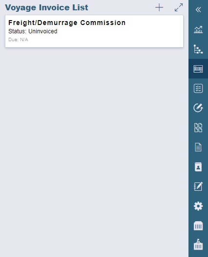 IMOS - Invoices - Voyage